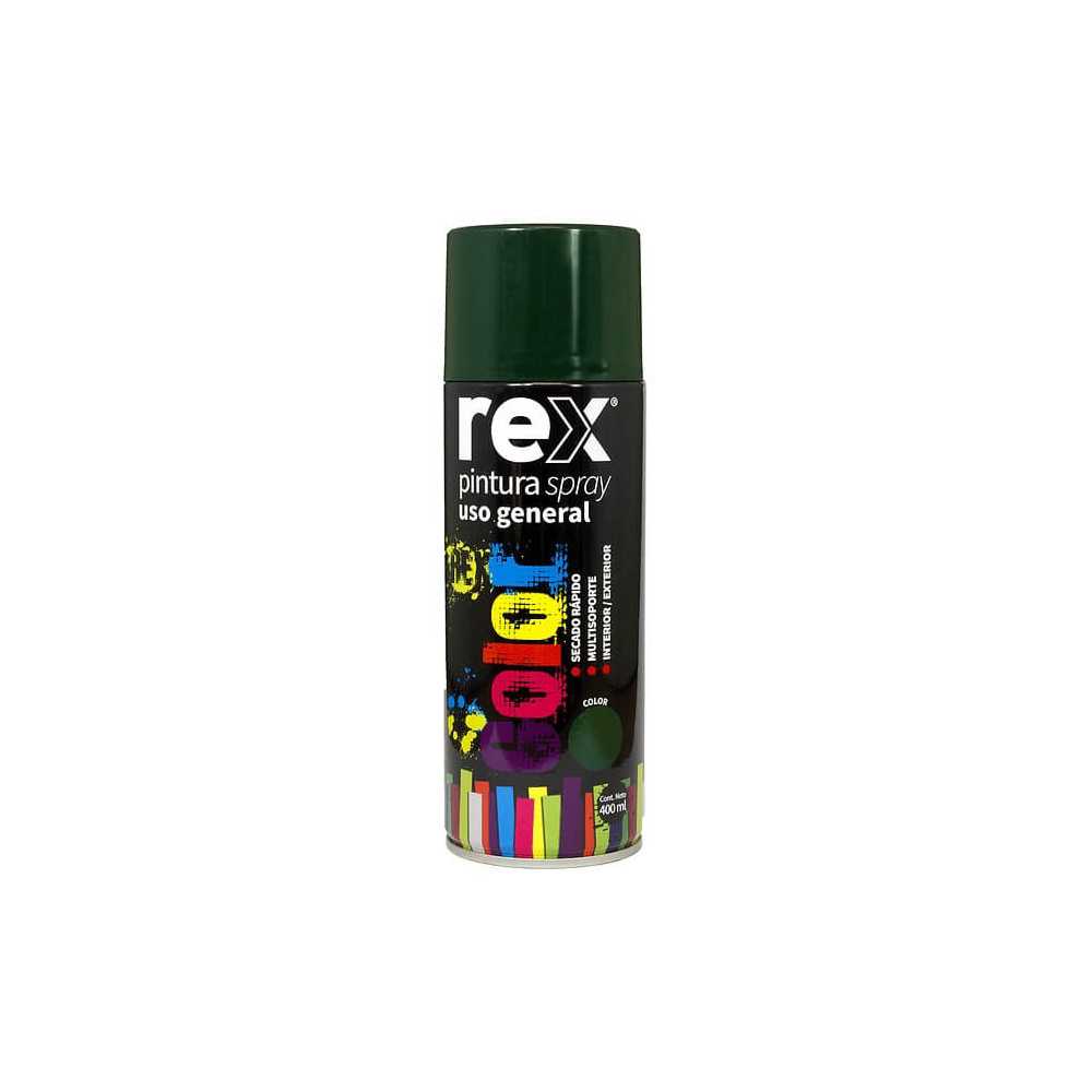 SPRAY VERDE OSCURO 400 ML REX – Pernopolis